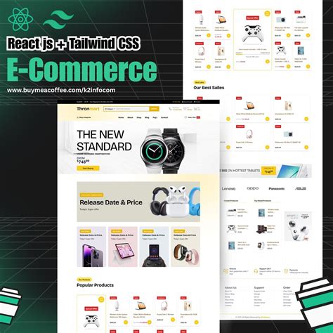 🛒 React Js And Tailwind Css Ecommerce Template Beginner Friendly Cart Functionality