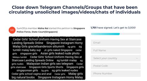 Spore Telegram Groups Sharing Obscene Photos Videos Of Women Resurface Police Investigating