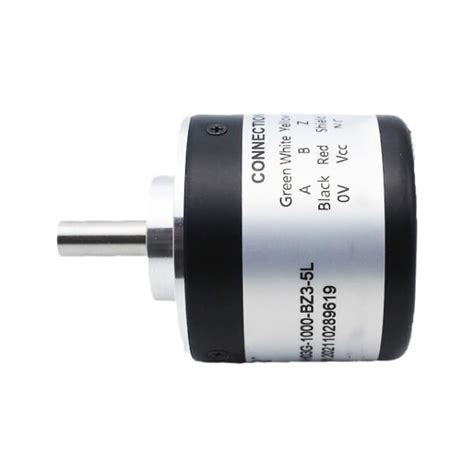 5000 Ppr Solid Shaft Incremental Optical Rotary Encoder