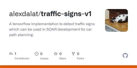 GitHub Alexdalat Traffic Signs V A Tensorflow Implementation To Detect Traffic Signs Which