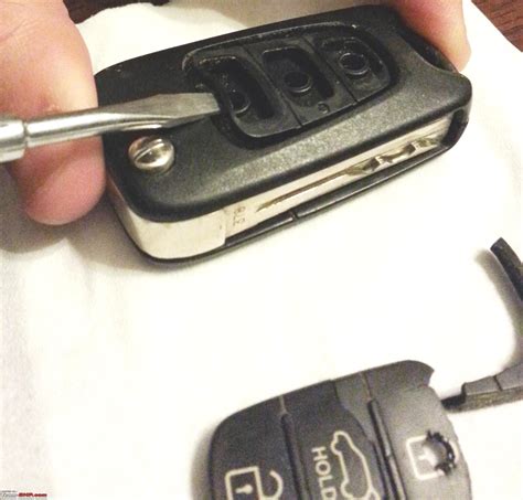 DIY Replacing The Worn Out Rubber Buttons Of A Keyless Entry Remote Team BHP
