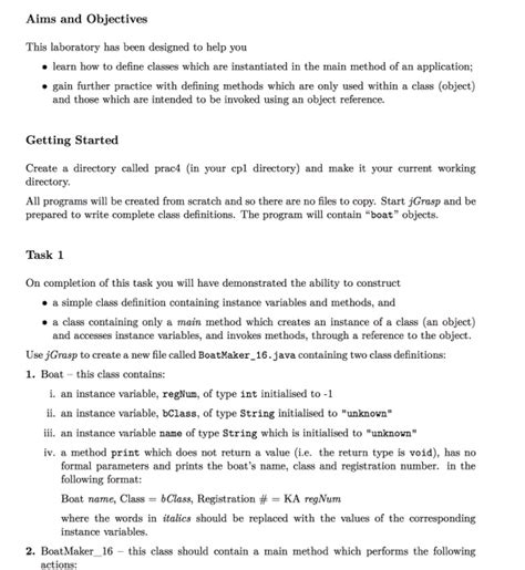 Solved Aims And Objectives This Laboratory Has Been Designed