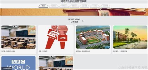 springboot毕设 网络安全数据管理系统 程序 论文 csdn博客