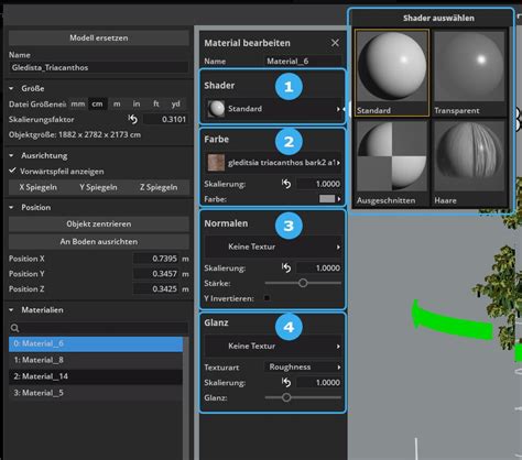 Material Shader Einstellen Elixxier Photo Blog