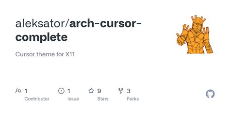 Github Aleksatorarch Cursor Complete Cursor Theme For X11