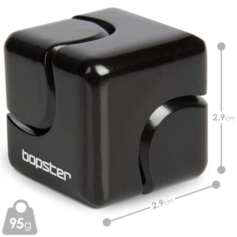 Bopster Fidget Spinner Cube Black Click Europe