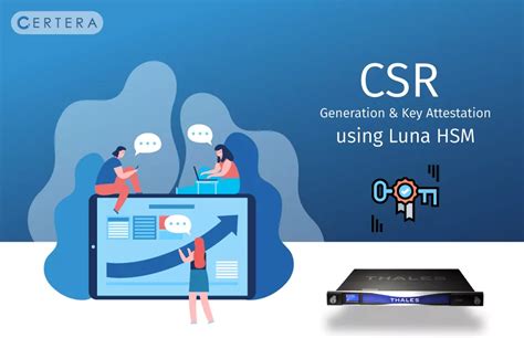 how to generate a key pair and attestation certificate in luna hsm v7 x