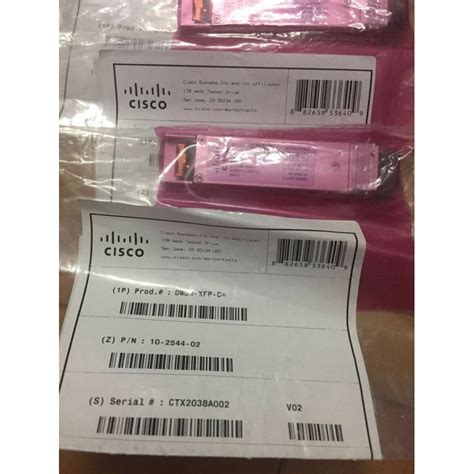 Cisco DWDM XFP C 10G Multirate C Band Tunable DWDM XFP