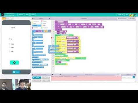 Live Quiz App Using Applab In Code Org By Th Grader Jaron I QtPi Student Ambassador YouTube