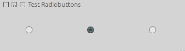 Wxpython Disabling The Visual Emphasis Of The Radio Button Label In Python Wx Stack Overflow