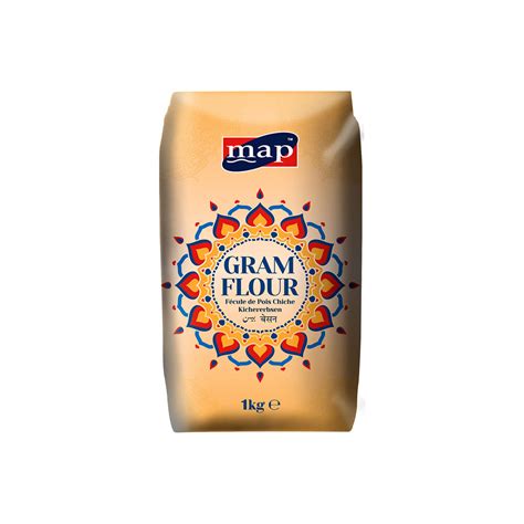 Map Gram Flour 1kg White Pearl