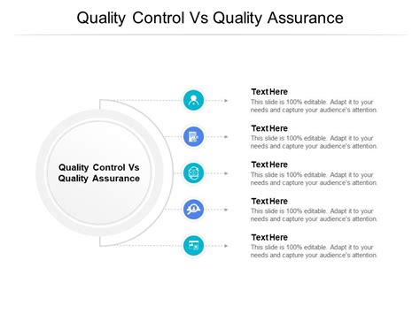 Quality Control Vs Quality Assurance Ppt PowerPoint Presentation Infographic Template Sample Cpb