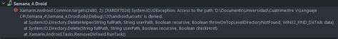 Access To Path Is Denied Error Rxamarindevelopers