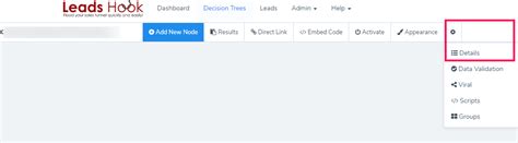 How To Always Restart The Decision Tree From The First Node Leadshook Knowledge Base