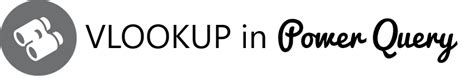 How To Do A Vlookup In PowerQuery Goodly