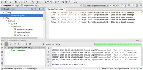 log4j 2 configuration using the properties file