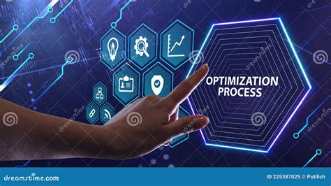Optimization Software Technology Process System Business Concept