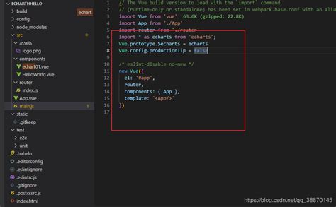 Vue2echarts安装使用入门npm Install Echarts Csdn博客