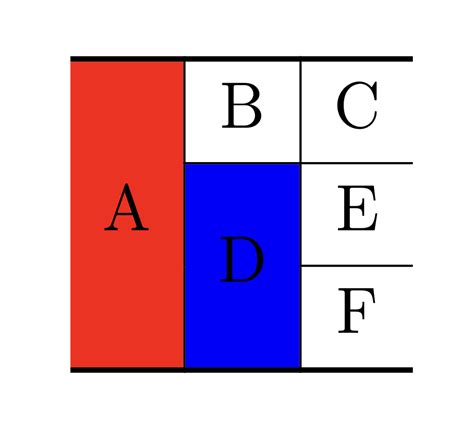 Colors How To Highlight Merged Cells In Latex Without Obscuring The