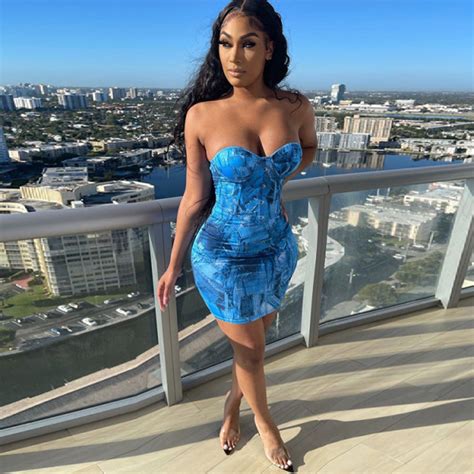 Printed Sexy Wrap Breast Dress Sz9095