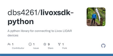 GitHub Dbs4261 Livoxsdk Python A Python Library For Connecting To