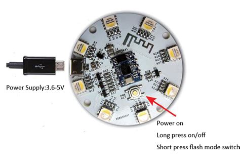 DC 3 6 5V LED Light Control Module Bluetooth Compatible RGB Lamp Control Board For Smart Home