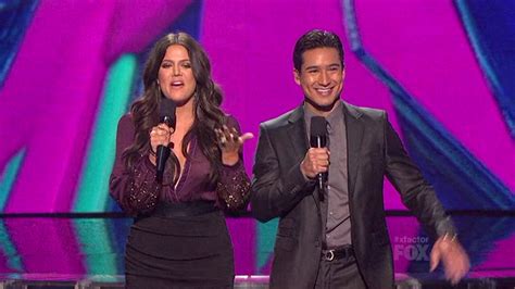 Naked Khloe Kardashian In The X Factor Usa