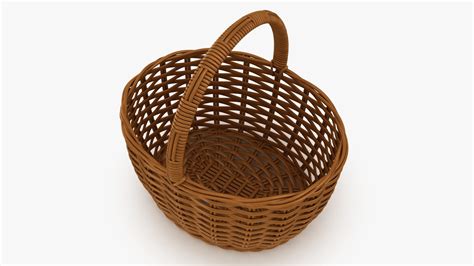 고리버들 바구니 체리 3d 모델 29 Obj 3ds Fbx Max Free3d
