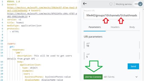 Raml Mocking Service Post Request Showing 404 Error In Mule Design