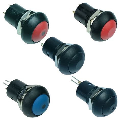 ON OFF LATCHING WATERPROOF Mm Push Button Switch SPST A IP PicClick UK