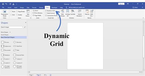 How Dynamic Grid Work In Microsoft Visio How Dynamic Grid Work In Microsoft Visio