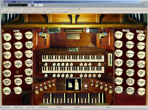 Pipe Organ Hymns My Hauptwerk Setup