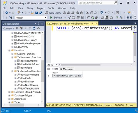 How To Execute Function In Sql With Parameters