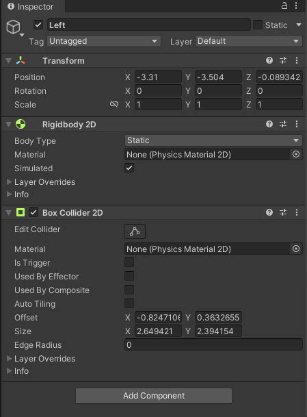 Boxcollider2d Works Differently In Unity Preview And In Device