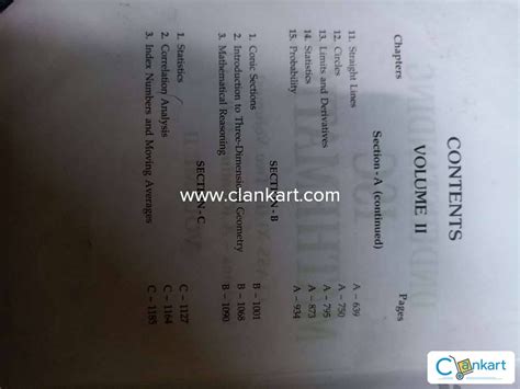 Buy Understanding Isc Mathematics Class 11 Volume 2 Book In Fair Condition At