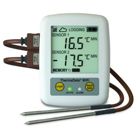 WiFi Data Logger Model TD2TC For 2 Thermocouples PSE Priggen Special Electronic 171 36