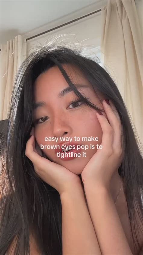 Allie Chen Best Way To Make Brown Eyes Shineee Products Used Tarte