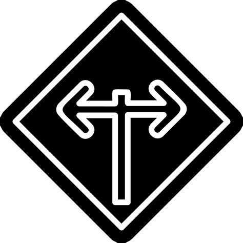 Intersection Vector Icon 20354851 Vector Art At Vecteezy