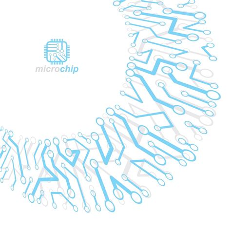premium vector vector circuit board digital technologies abstraction computer microprocessor