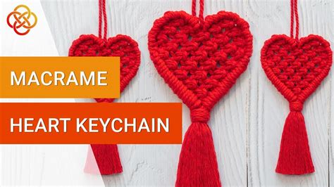 macrame heart keychain tutorial macrame patterns tutorials macrame knots pattern macrame