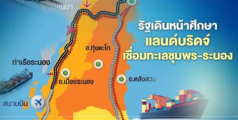 ภูมิใจไทย ชู นโยบาย “แลนด์บริดจ์ชุมพร ระนอง” เชื่อมโยงการค้า2ฝั่งทะเล