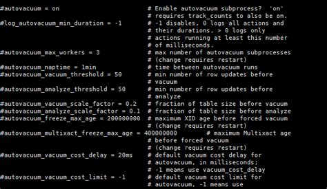Postgresql 性能优化 数据库