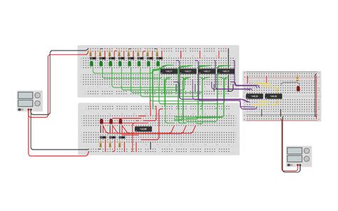 Circuit Design Multplexer Mux Tinkercad