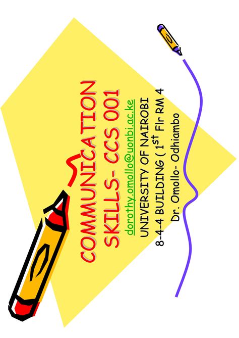 SOLUTION: Introduction to communication skills communication skills handout - Studypool