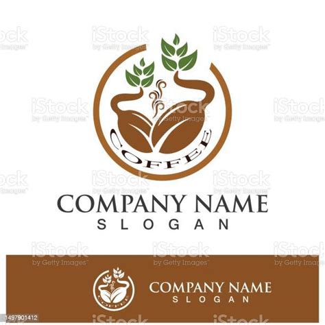 커피 콩 아이콘 음료 로고 이미지 일러스트레이션 디자인 0명에 대한 스톡 벡터 아트 및 기타 이미지 0명 갈색 개체 그룹