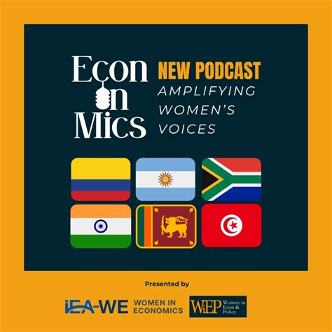 Econ On Mics Women In Economics Podcast Women In Econ Policy Posted On The Topic Linkedin