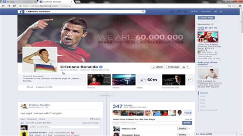 Cristiano Ronaldos Post On Facebook Last Night I Had Sex With 7 Hot Girls Youtube