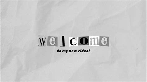 Aesthetic Cute Intro Outro Template No Text FREE FOR USE