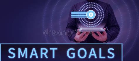Text Caption Presenting Smart Goals Business Concept Mnemonic Used As