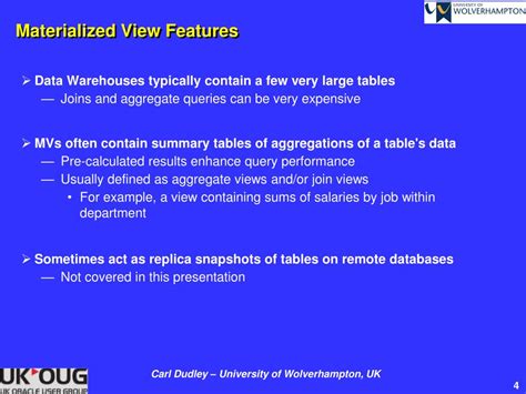Ppt Materialized Views Powerpoint Presentation Free Download Id4597496